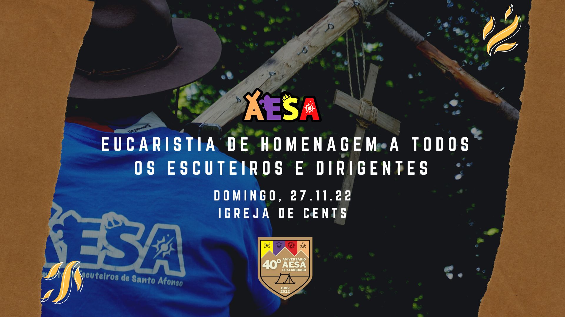 Eucaristia de Homenagem a todos os Escuteiros e Dirigentes do AESA ...